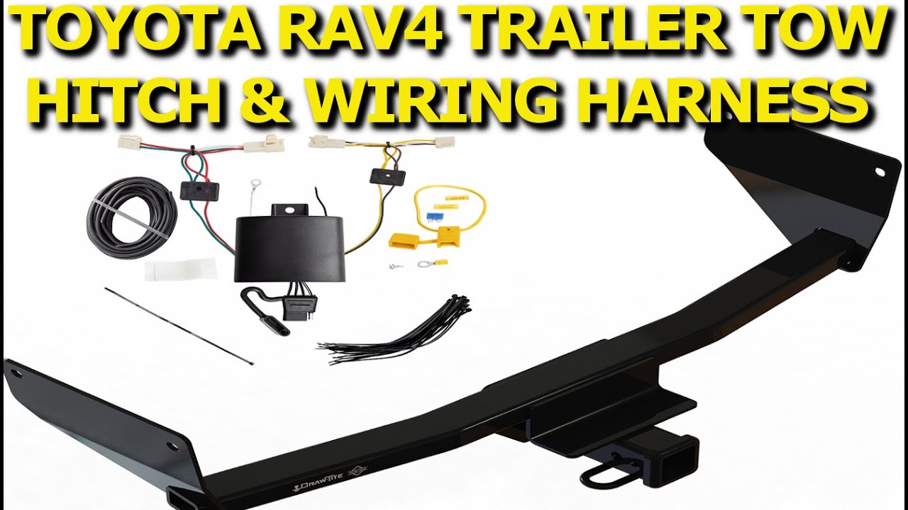 Toyota Rav4 Trailer Tow Hitch For 2019 2020 2021 Toyota RAV4 All Style ...
