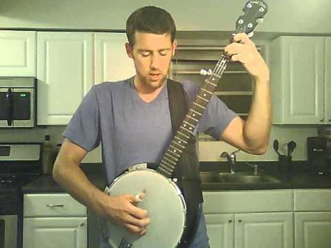 Blowin' In The Wind- Bob Dylan- Banjo - YouTube