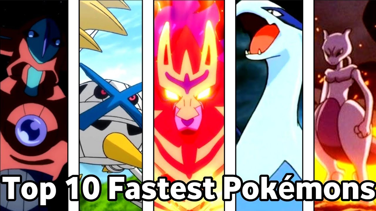 Top 10 Fastest Pokémons | Explained in Hindi | Toon Clash - YouTube