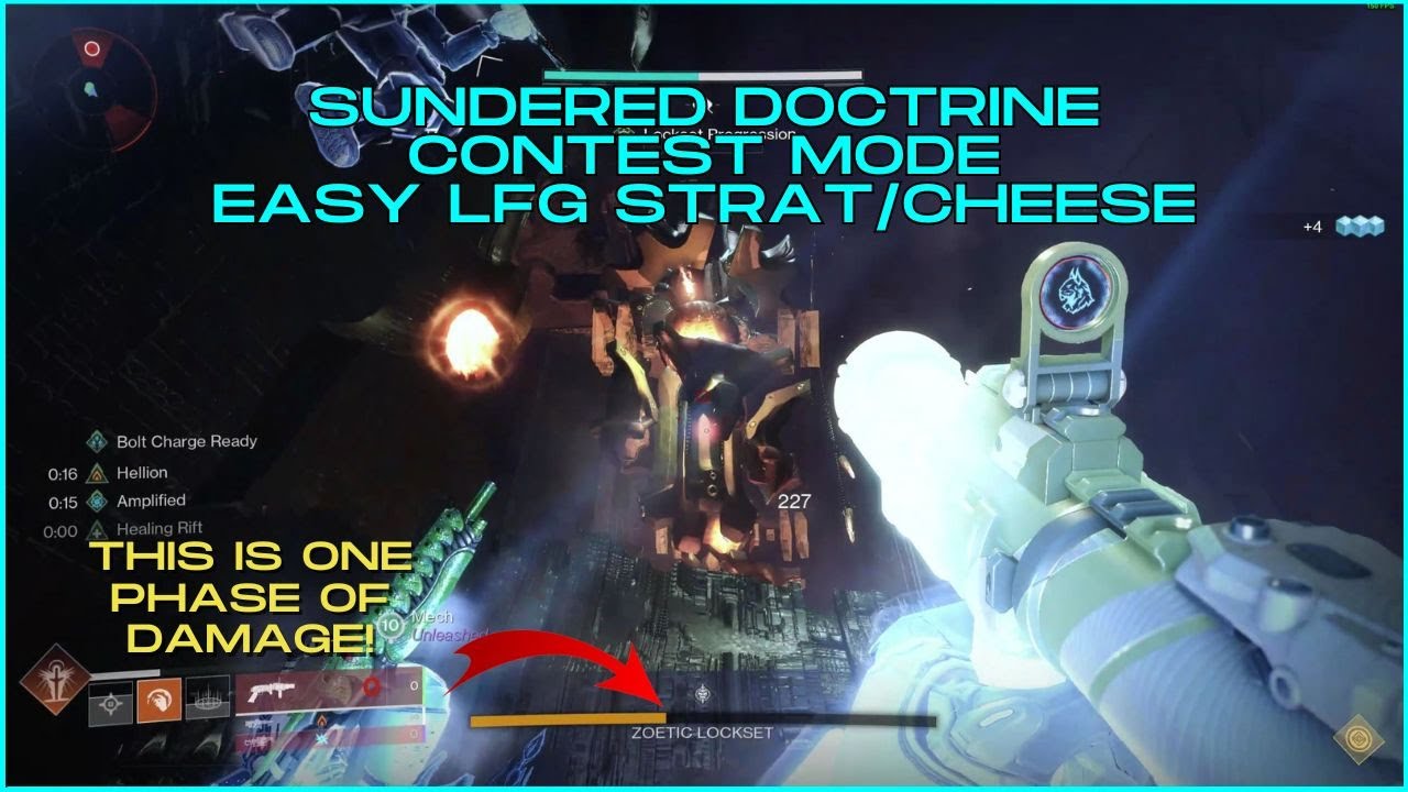 Easy Sundered Doctrine Contest Mode LFG Guide / Cheese - 2nd Encounter ...