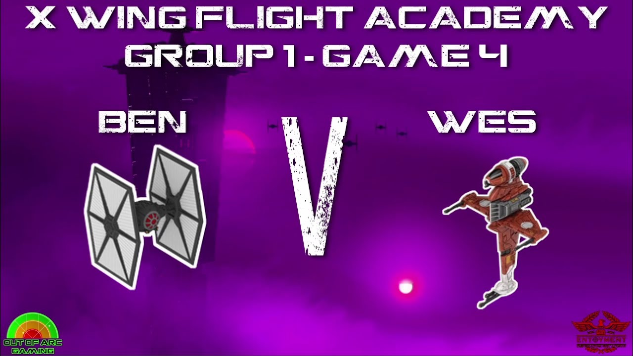 X Wing Flight Academy Season 3: Group 1 - Game 4 - First Order V Rebels ...