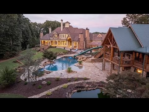 Luxurious mega mansion in the state of Georgia, USA, worth $ 19,800,000 ...