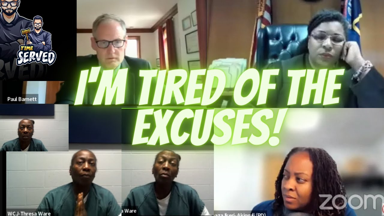 Every Excuse in the Book, Judge is Tired of You! - YouTube