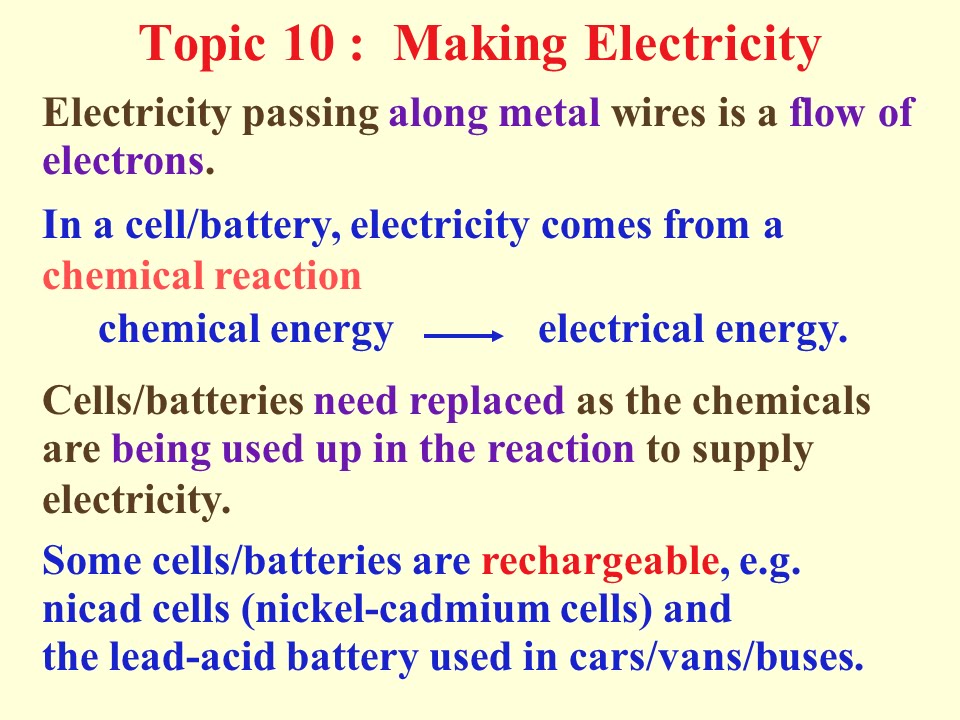 Making Electricity - YouTube