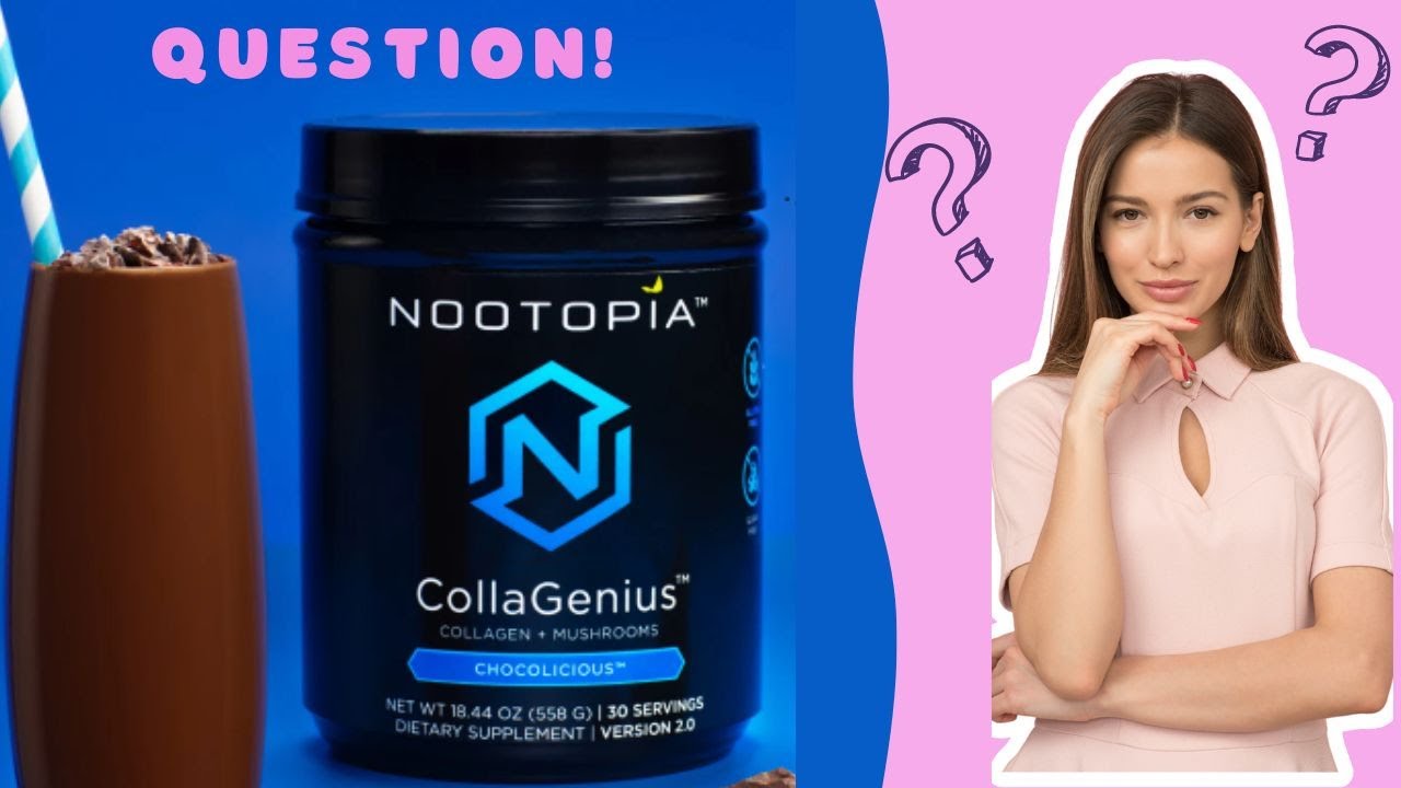 CollaGenius Review: Mushrooms & Collagen for Brain, Skin, Joints | Buy ...
