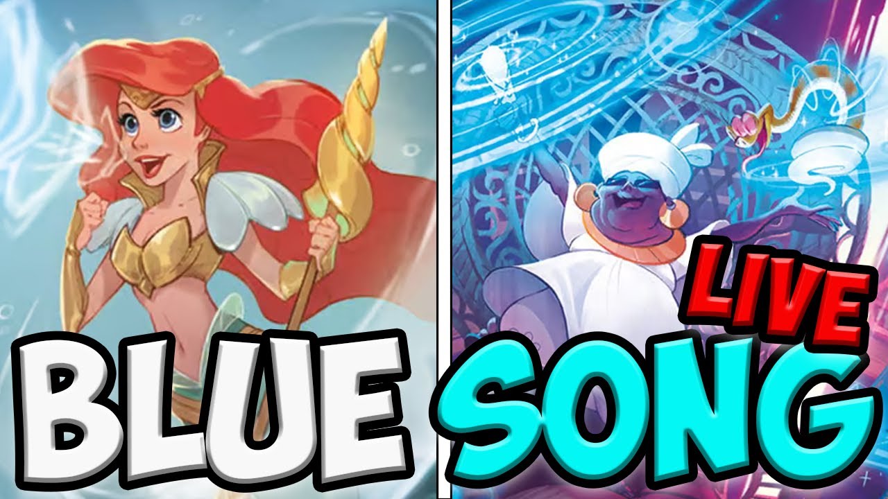 Blue Song Live Testing | Disney Lorcana Gameplay - YouTube
