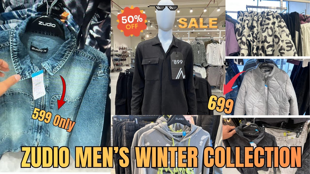Zudio Men's Winter Collection - Hoodies , Denim Jackets , Jeans & Baggy ...