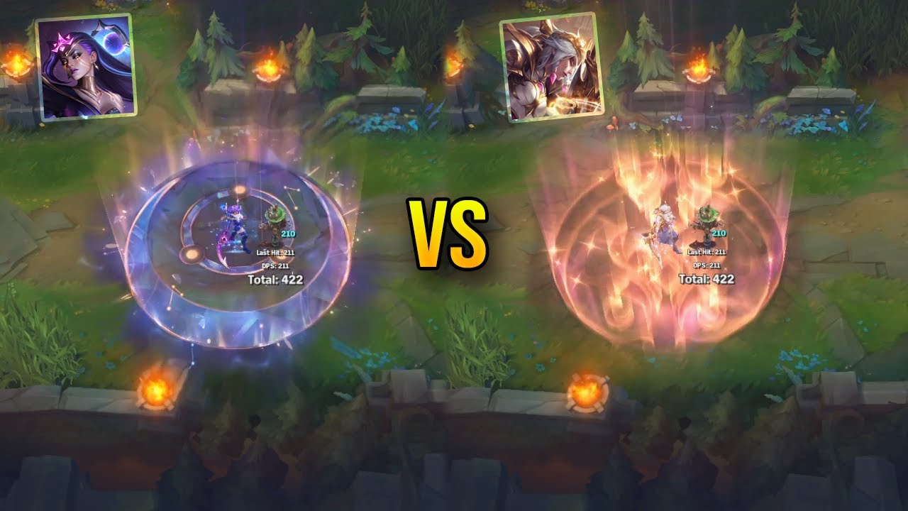 Prestige Dark Star Diana vs Prestige Battle Queen Diana - Skin ...