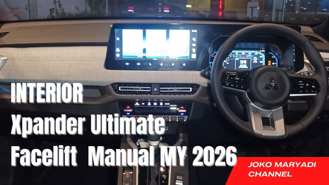 Interior Xpander Facelift Manual MY 2026 - YouTube