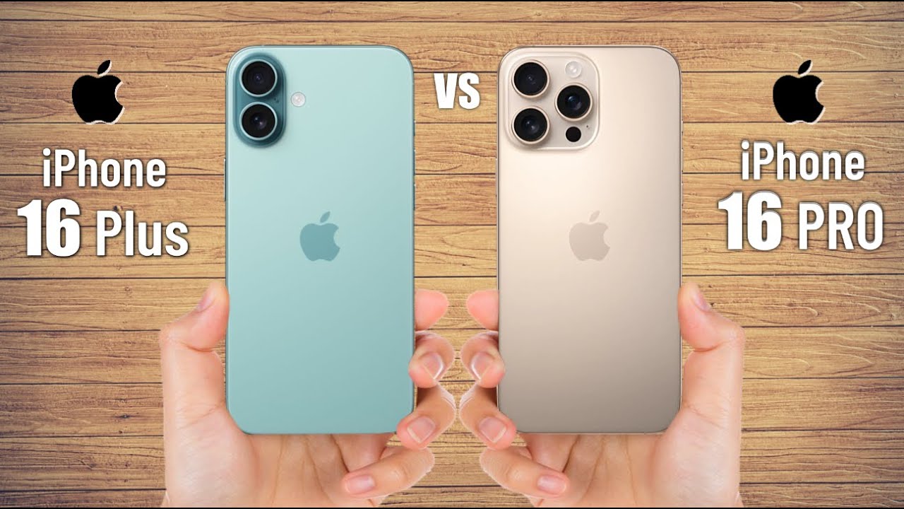 iPhone 16 Plus VS iPhone 16 Pro - YouTube