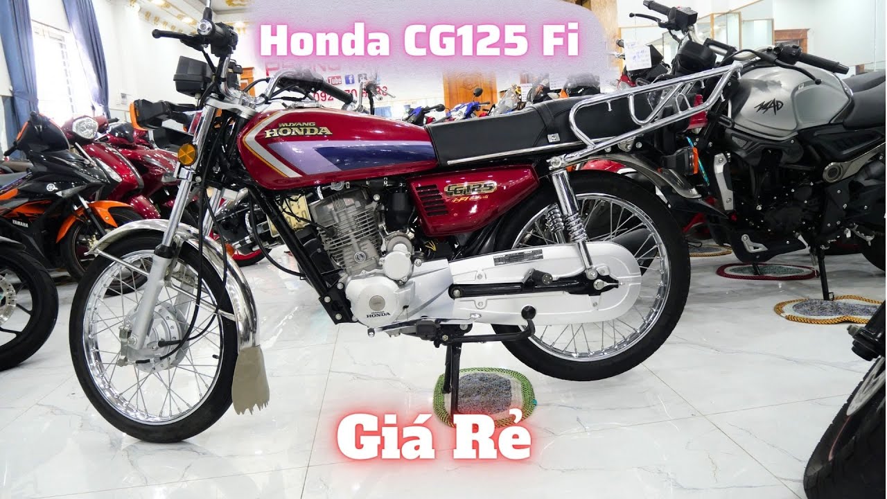Honda CG125 Fi Siêu Lướt Kiểu Dáng Moto Classic Cổ Điển Review Chi Tiết ...