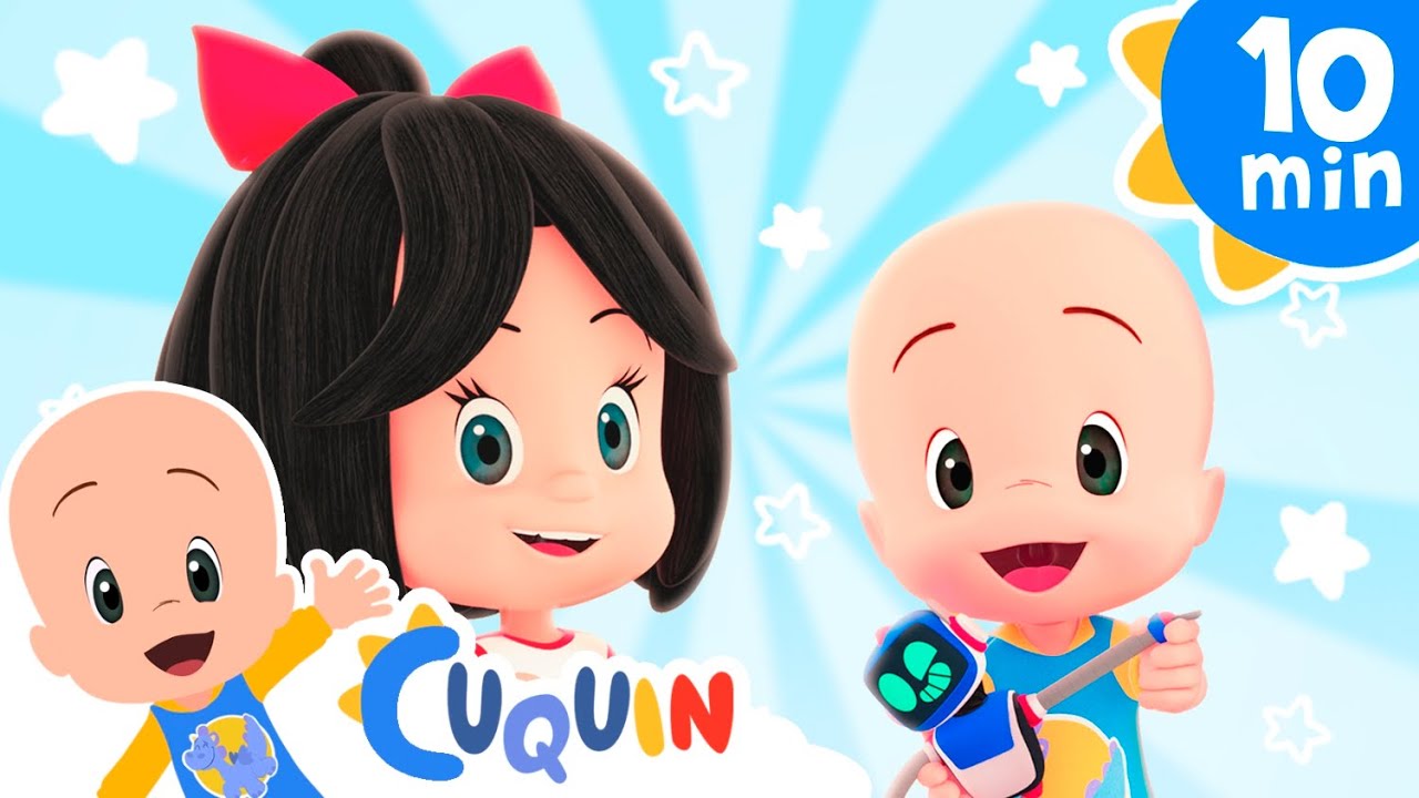 Learn the emotions | Cleo and Cuquin Nursery Rhymes for Kids - Fun Kid TV