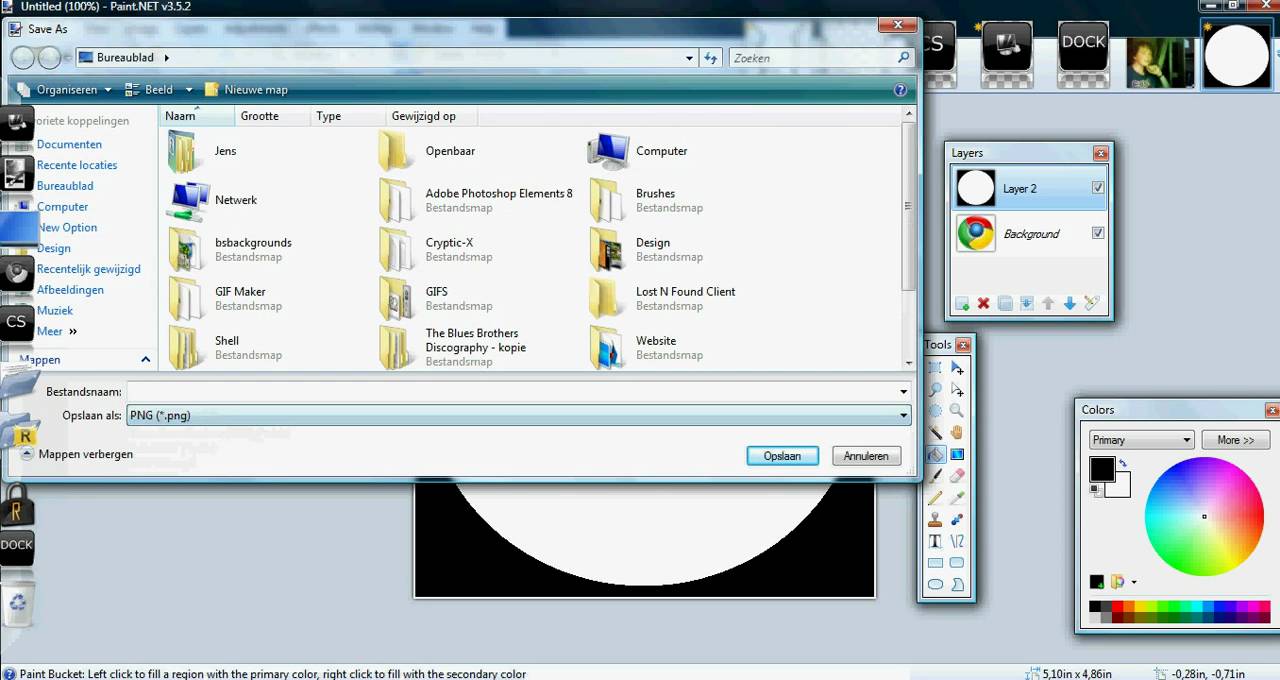 [Paint.net] Cutting out circles with AlphaMask E.G Google chrome logo ...