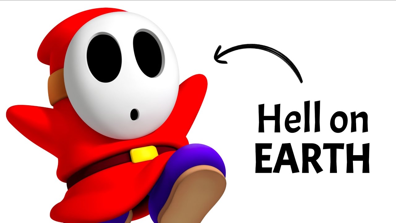Why it Sucks to be Born as a Shy Guy - YouTube
