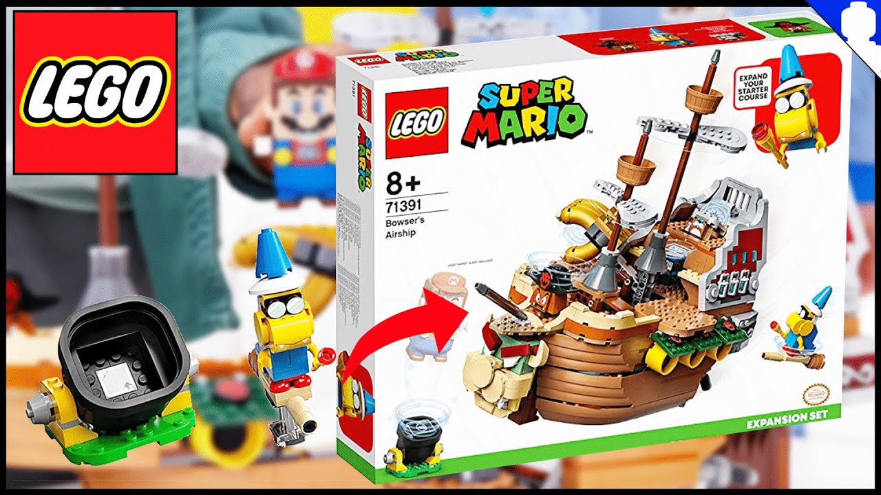 NEW LEGO SUPER MARIO SET REVEALED! ( Bowser’s Airship 71391) - YouTube