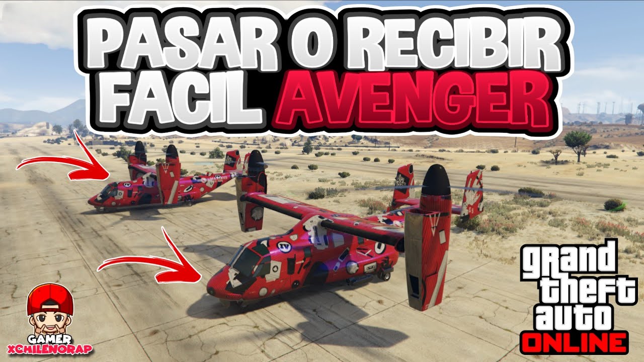 New | PASAR o RECIBIR AVENGER MODS | FACIL a AMIGOS GTA 5 ONLINE ...