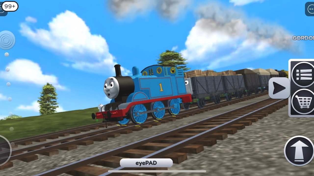 Thomas Pulls The Troublesome Trucks(Sodor Simulator) - YouTube