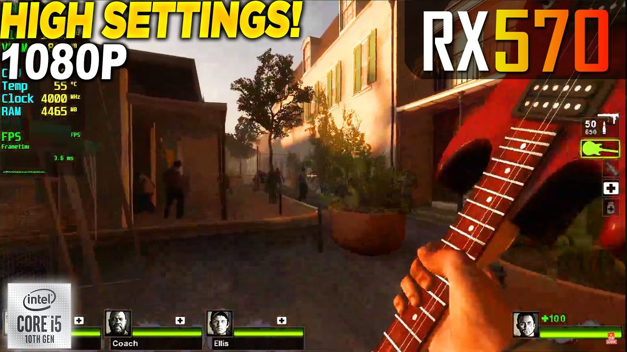 Left 4 Dead 2 RX 570 - 1080p High, - YouTube