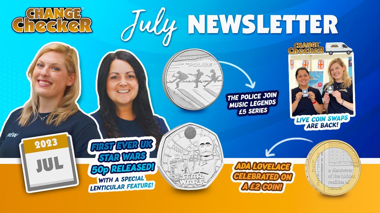 July News – UK’s FIRST EVER Star Wars™ 50p released, Ada Lovelace £2 ...