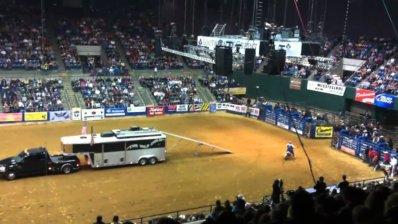 Dixie National Rodeo Clown 2011 - YouTube
