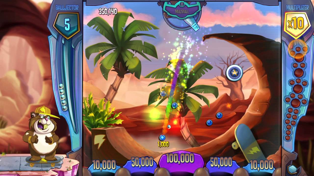 Peggle 2 - PS4 "Jimmy's Jammin' Jaunt" [HD] - YouTube
