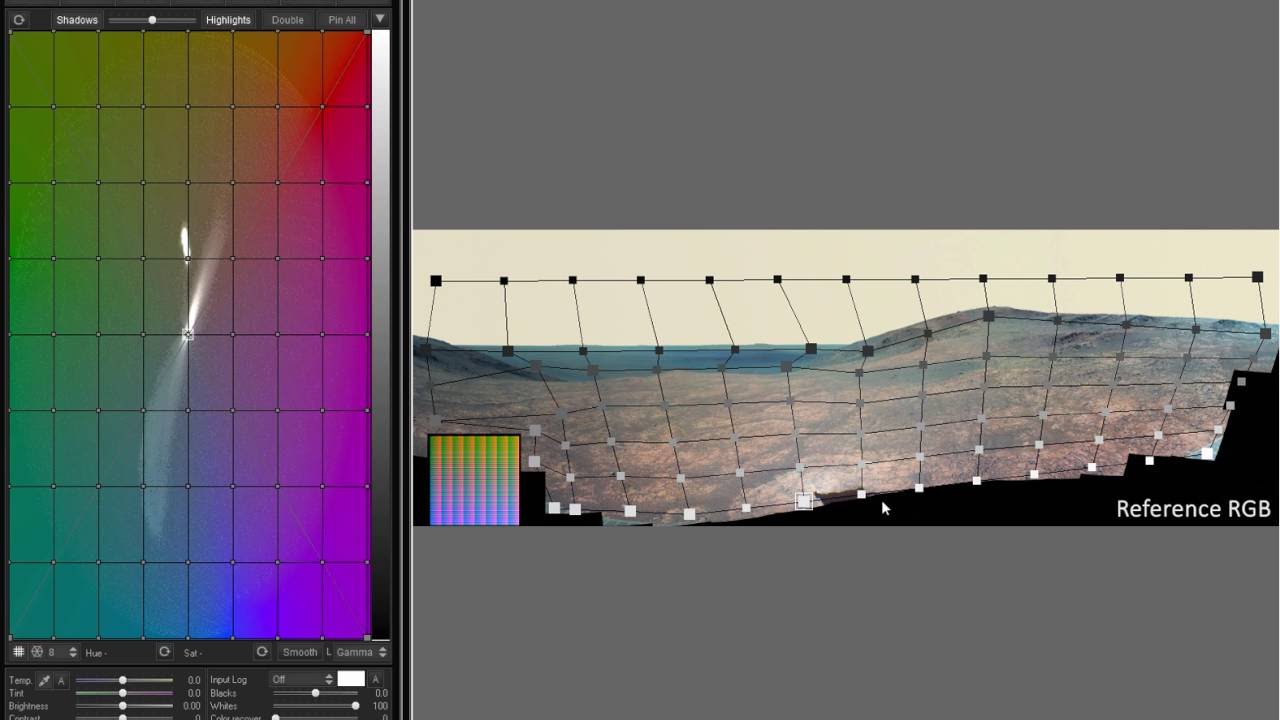 3D Lut Creator. Multi-Matching with custom checker. Example. (HALD ...