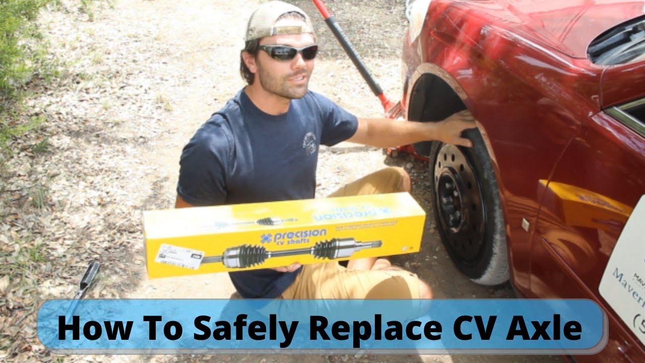 How To Safely Replace CV Axle Driver Side for 2007 Chevy Impala - YouTube