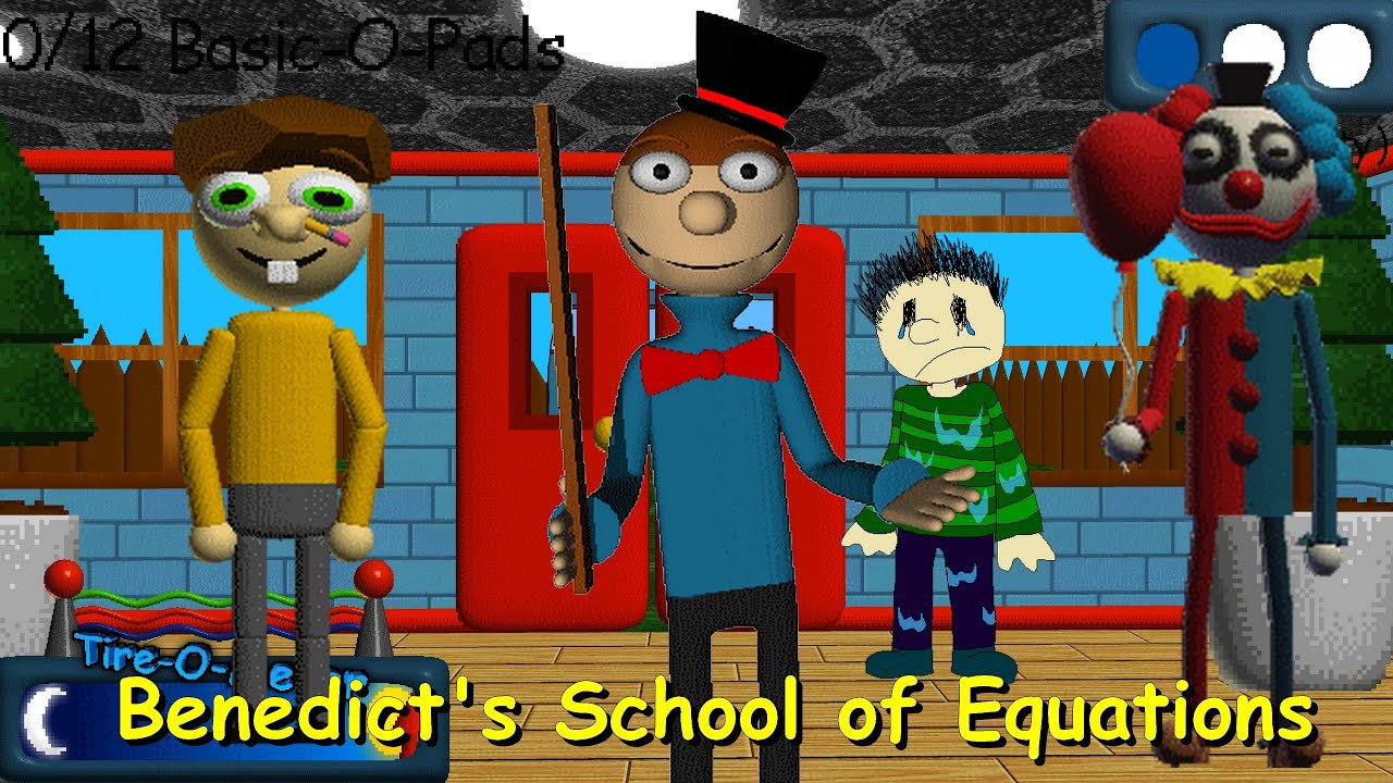 Benedict's School of Equations - Baldi's Basics Mod - YouTube