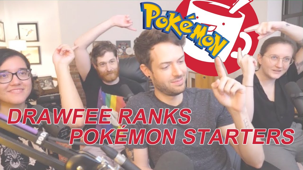 drawfee ranks pokémon starters | stream compilation - YouTube
