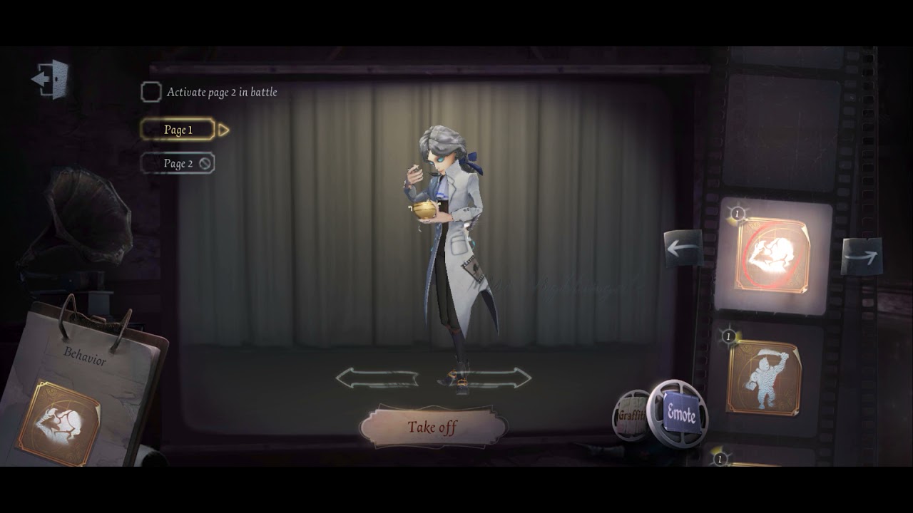 Emote - Drinking Soup | Photographer | Identity V - YouTube