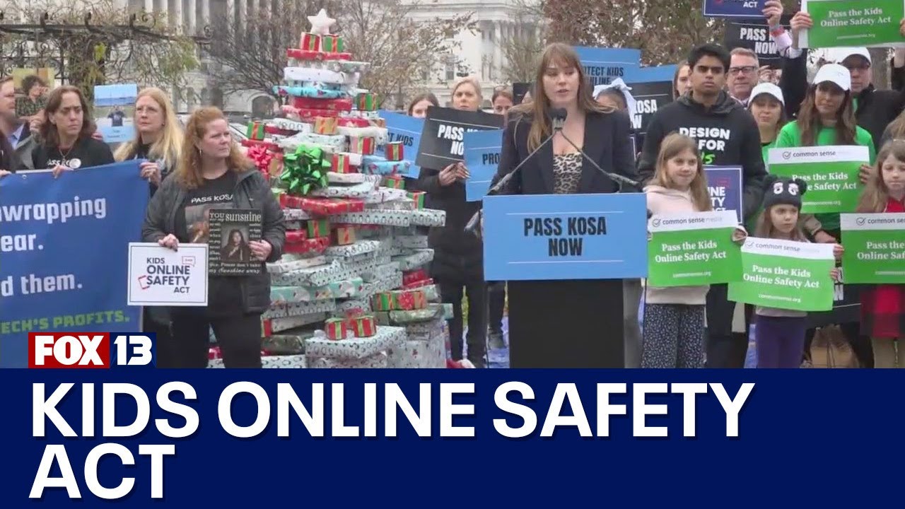 Lawmakers rally for Kids Online Safety Act | FOX 13 Seattle - YouTube