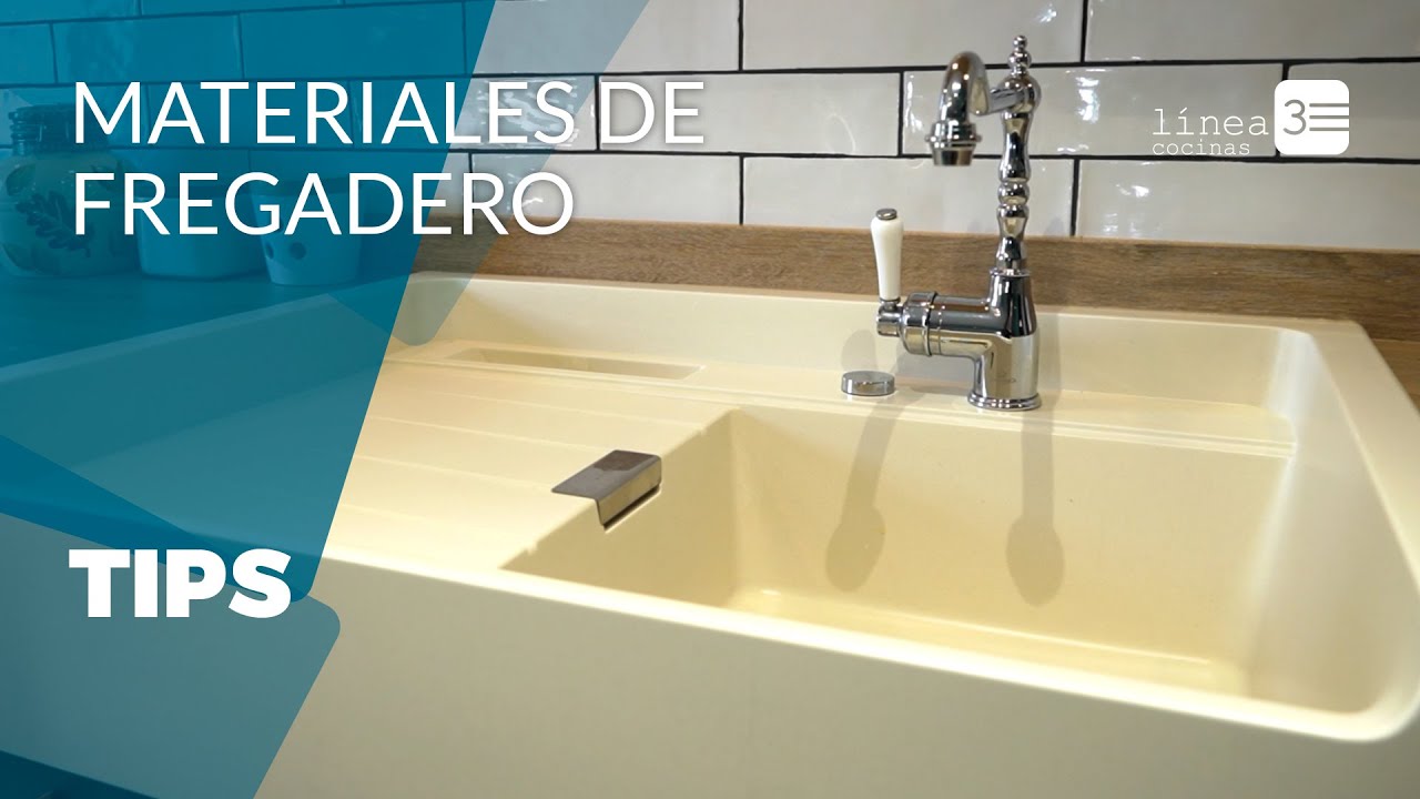 TIPOS de FREGADEROS ¡Todos los materiales! - YouTube