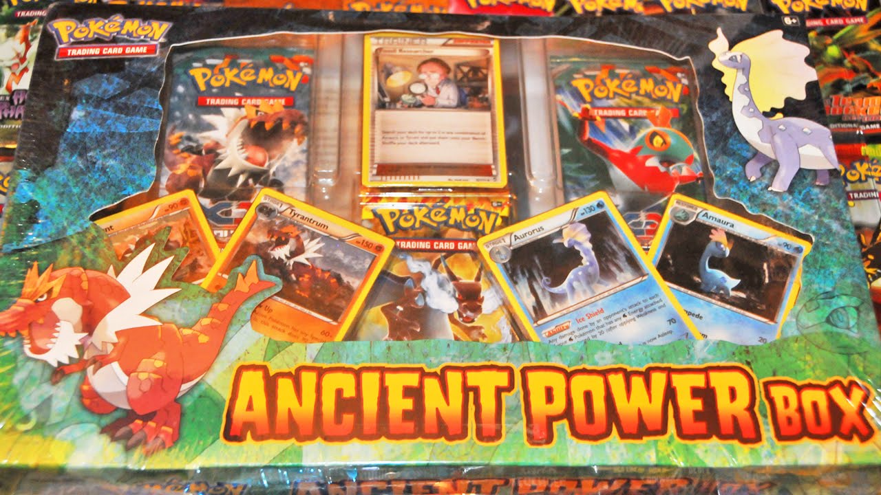 Ouverture du Coffret Pokémon Ancient Power Box ft DavidLafargePokemon ...