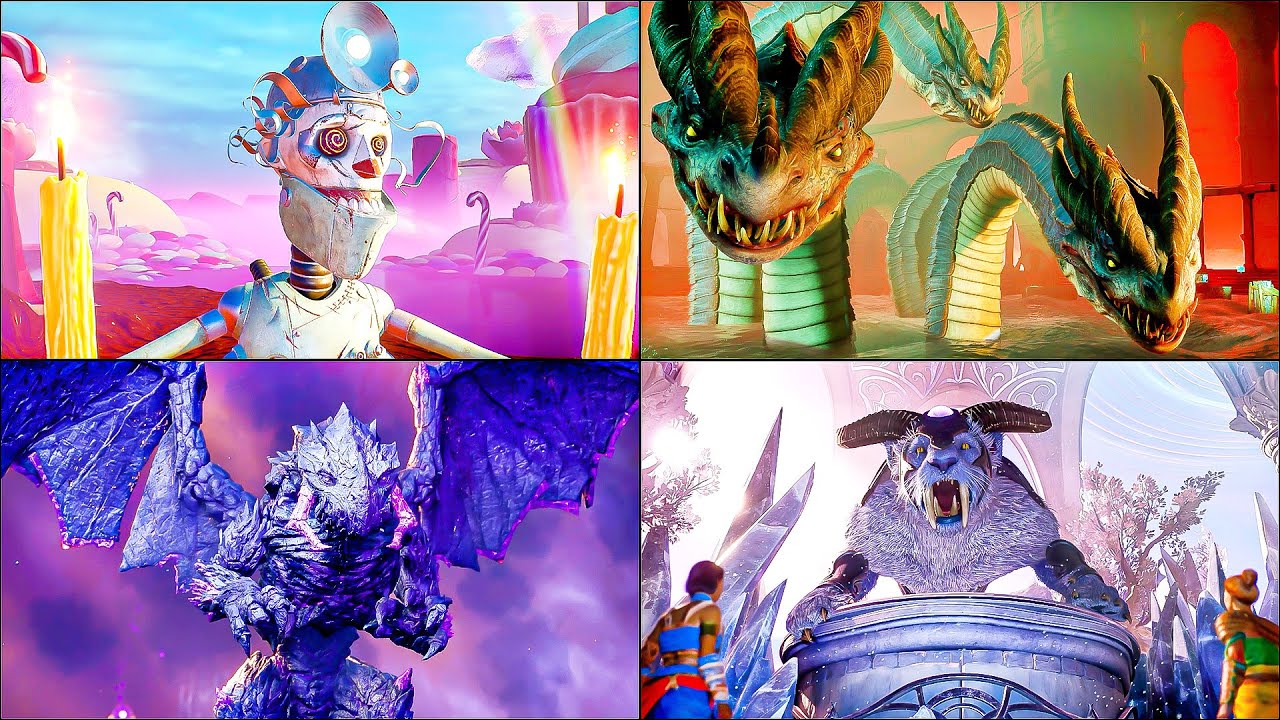 Split Fiction - All Bosses & Ending - YouTube