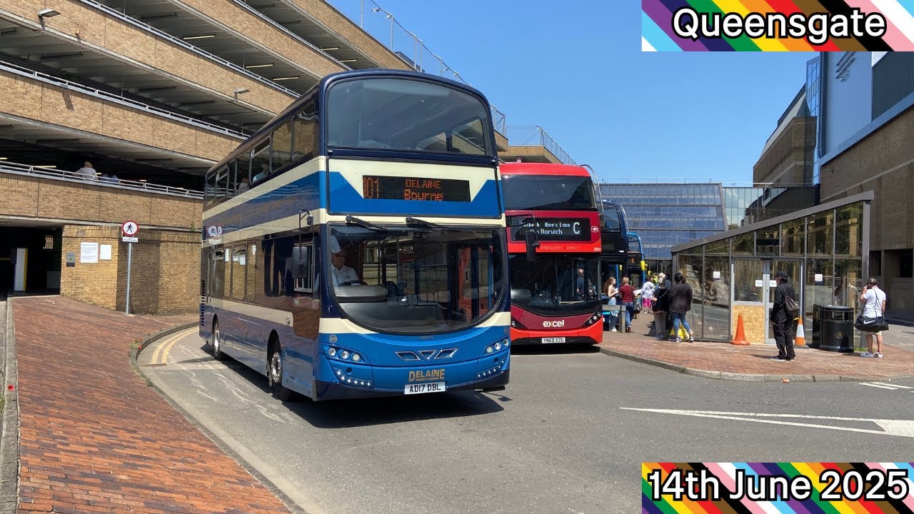 Buses at Peterborough Queensgate Bus Station (14/06/2025) ft:@addison ...