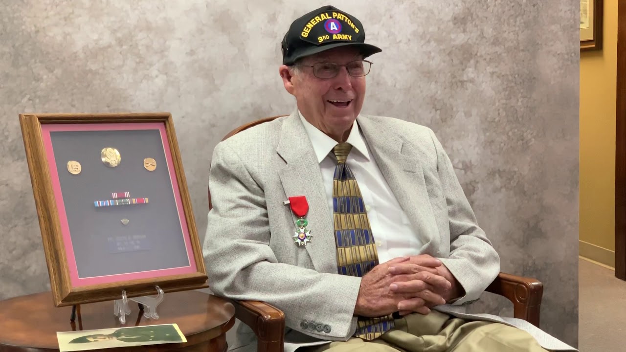 WWII veteran Joseph Johnson, US Army - YouTube