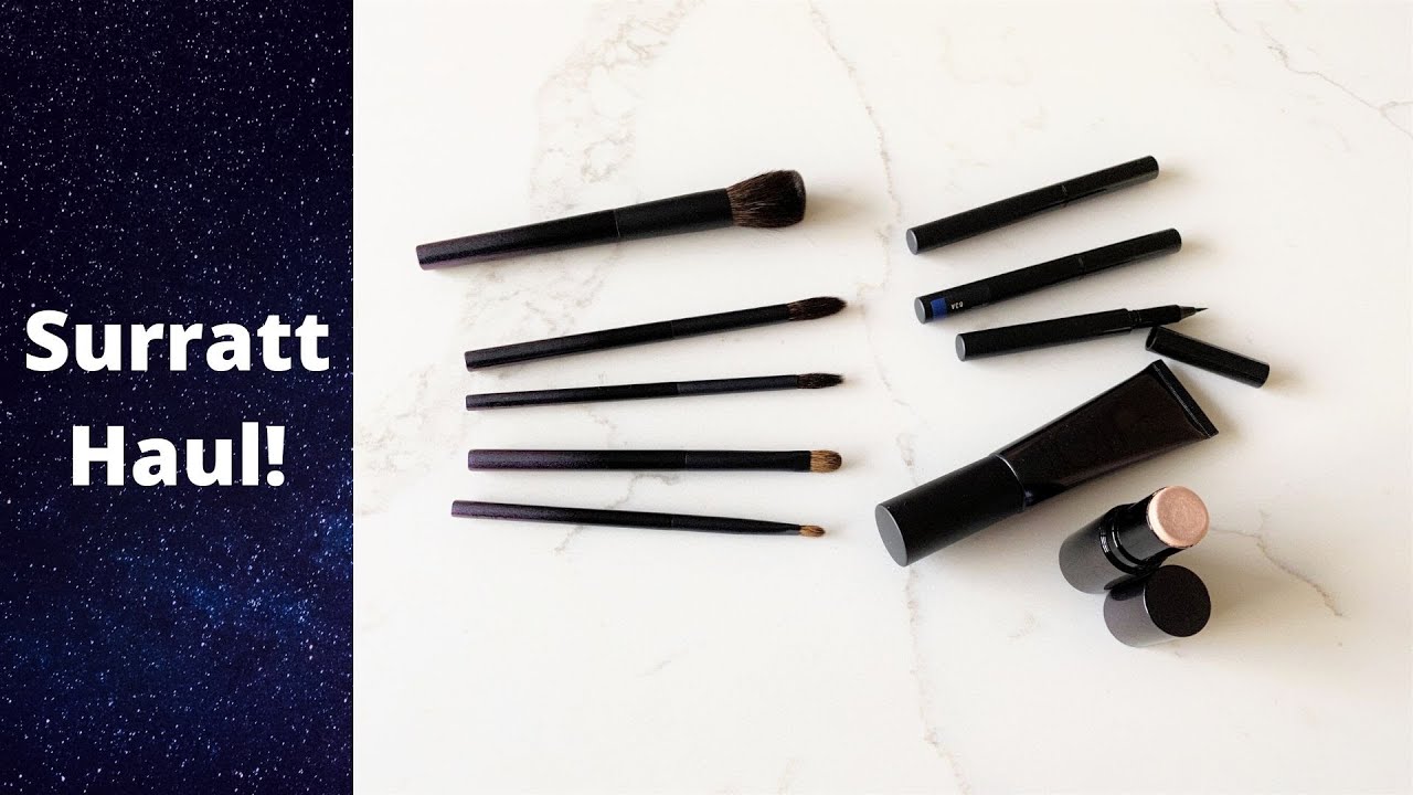 Surratt Haul: Brushes, Primer, Eyeliners, and Highlighter! - YouTube