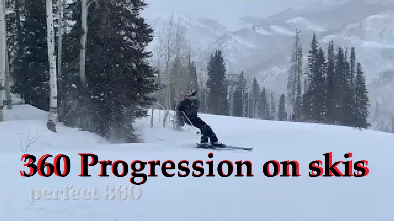 360 Skiing Progression - YouTube