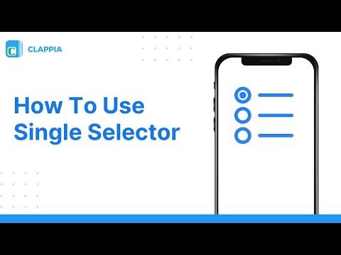 Clappia App Building Using Single Selector Block No-Code Low-code Platform - YouTube