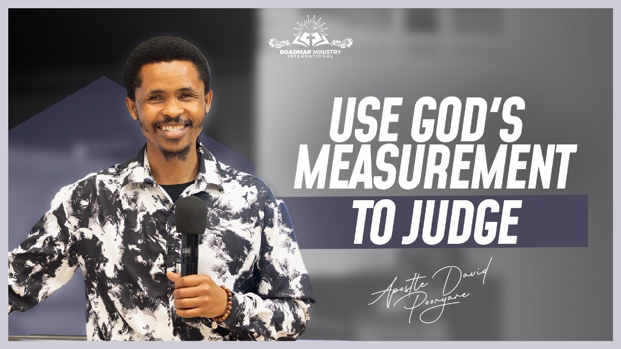 DON'T JUDGE ME WRONG l APOSTLE DAVID POONYANE - YouTube