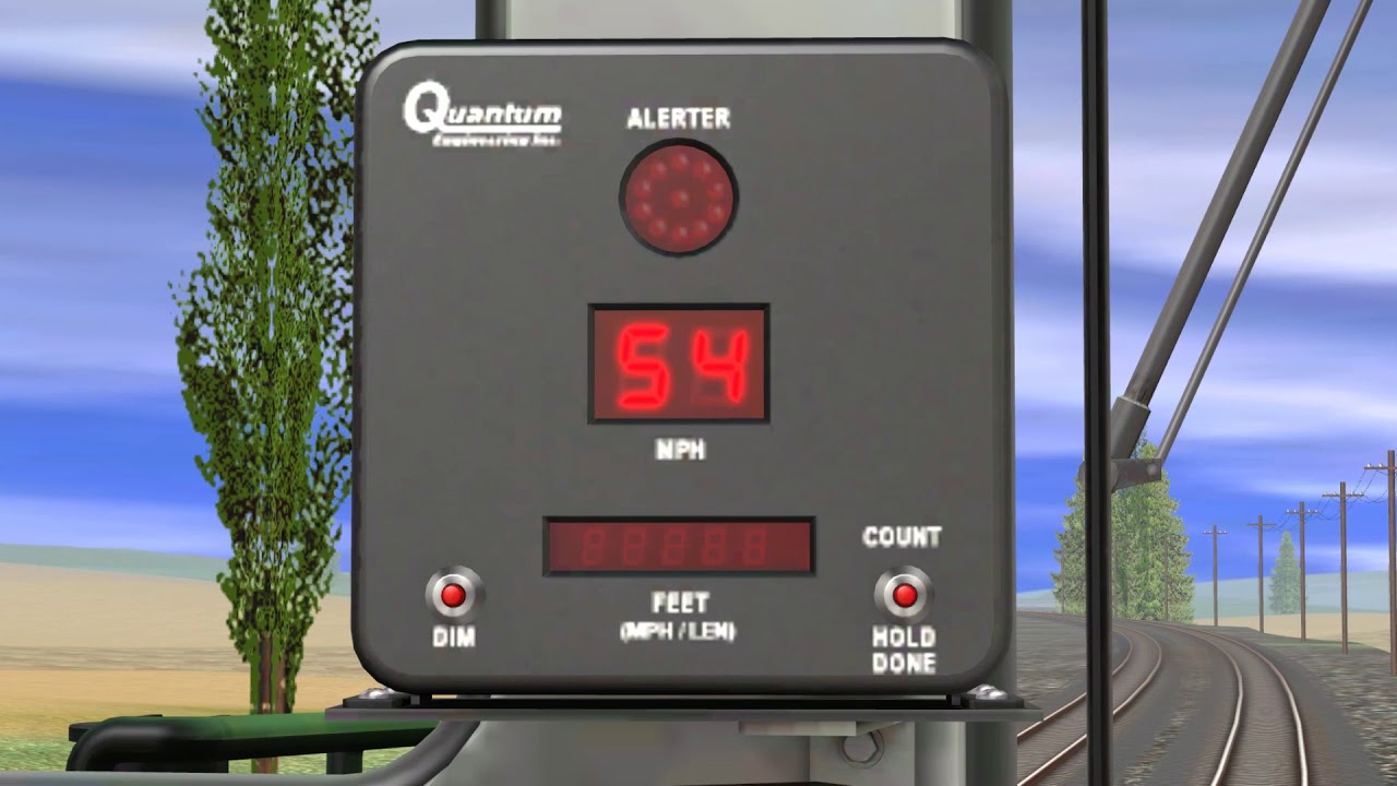 HP Trainz GP38-2 Alerter System Reset - YouTube