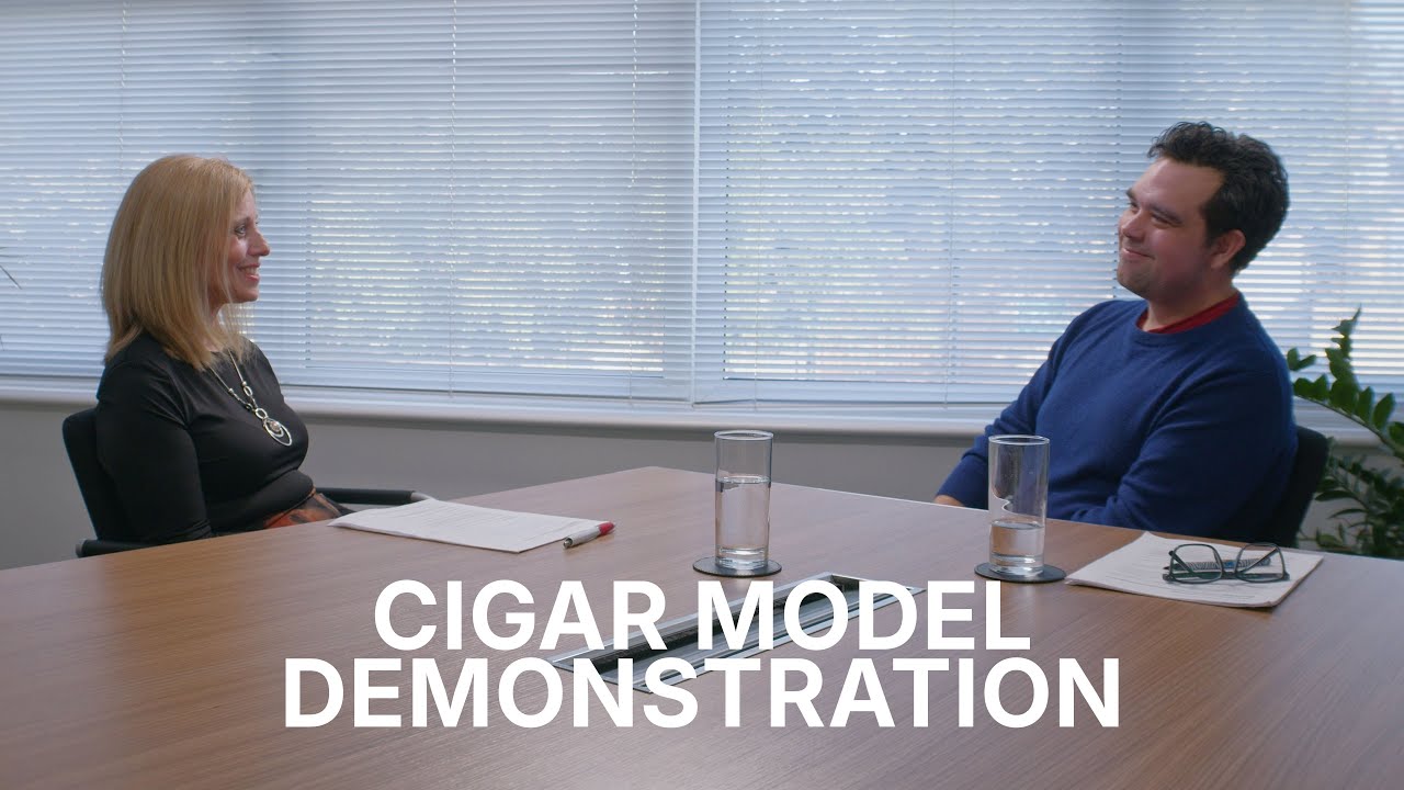 How to use the CIGAR Model Coaching Demonstration - YouTube