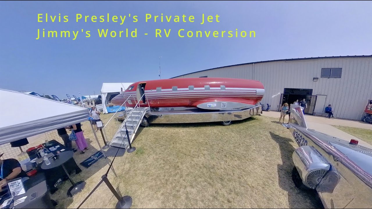 Elvis Presley Jet - RV Conversion - EAA AirVenture 2024 - YouTube