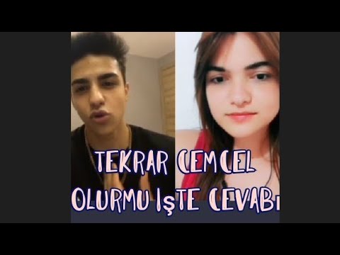 TEKRAR CEMCEL OLACAK MI(CEMRE❤️CELLAT) TIKTOK CANLI YAYIN