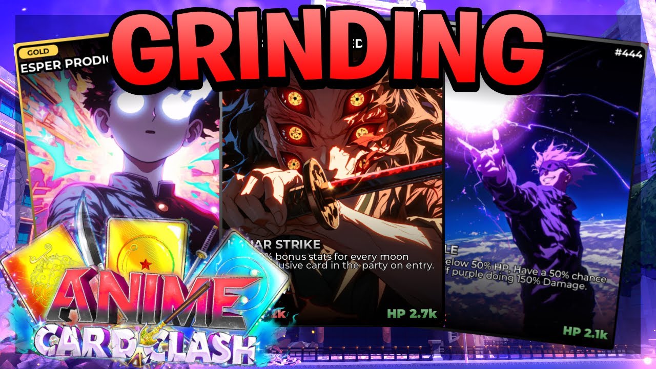 🔴PLAYING THE NEW ANIME CARD BATTLE (ANIME CARD CLASH)🔴 - YouTube