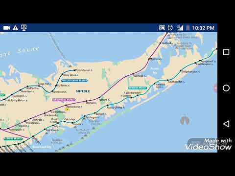 Long Island Railroad Subway Map - YouTube