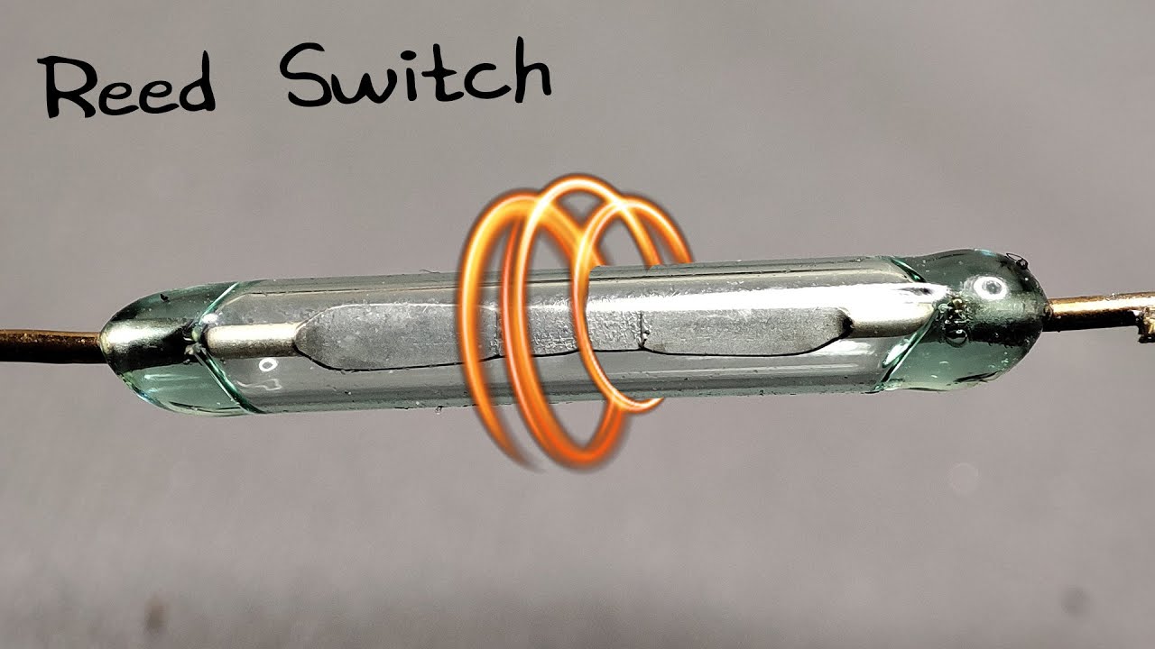 make reed switch alarm system - YouTube
