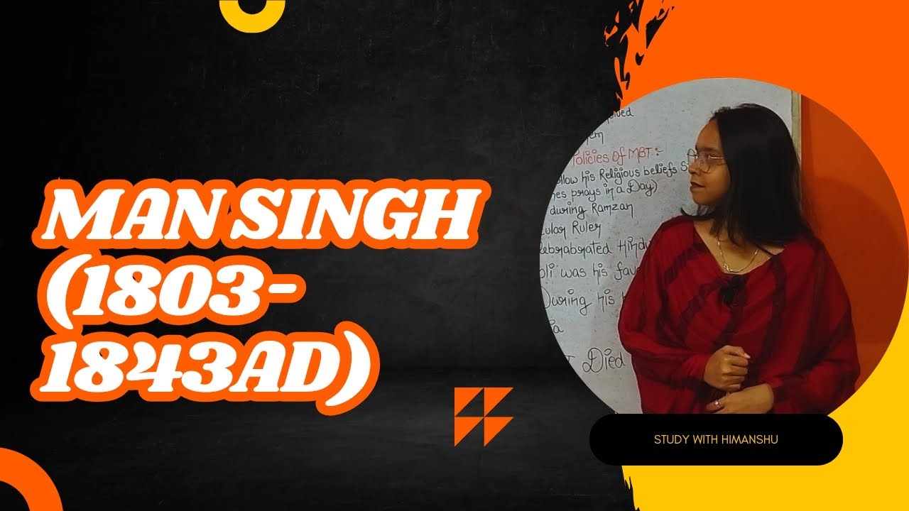 MAN SINGH | RATHORE DYNASTY | RAJASTHAN HISTORY BY SAKSHI MAM | STUDY ...
