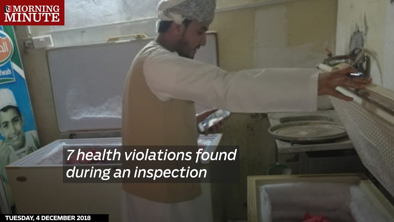 7 health violations found during an inspection - YouTube