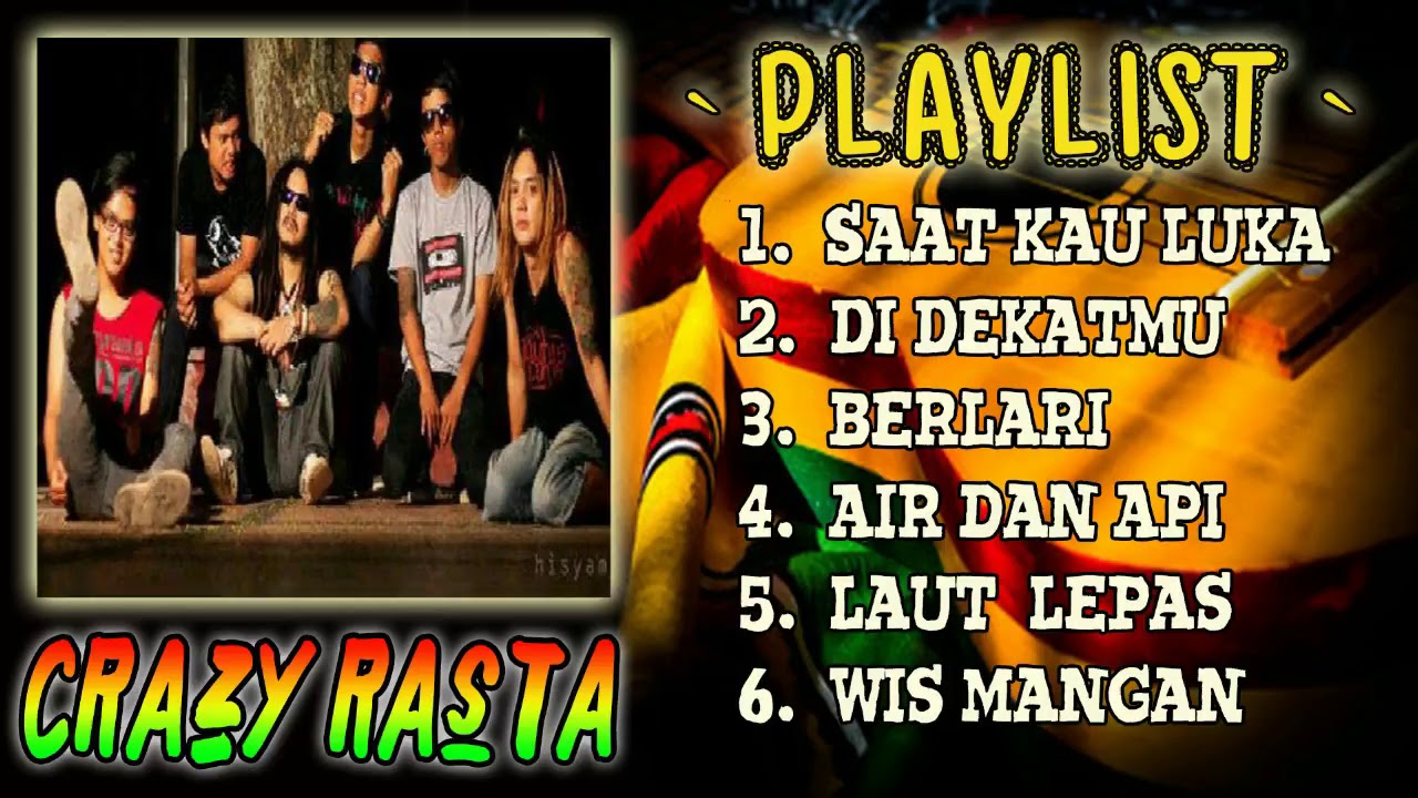 CRAZY RASTA _ FULL ALBUM | Musik Reggae Indonesia - YouTube